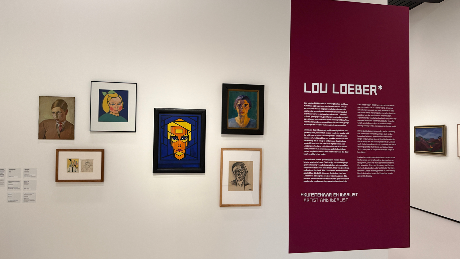NPO.nl | Lou Loeber schilderde voor een betere wereld